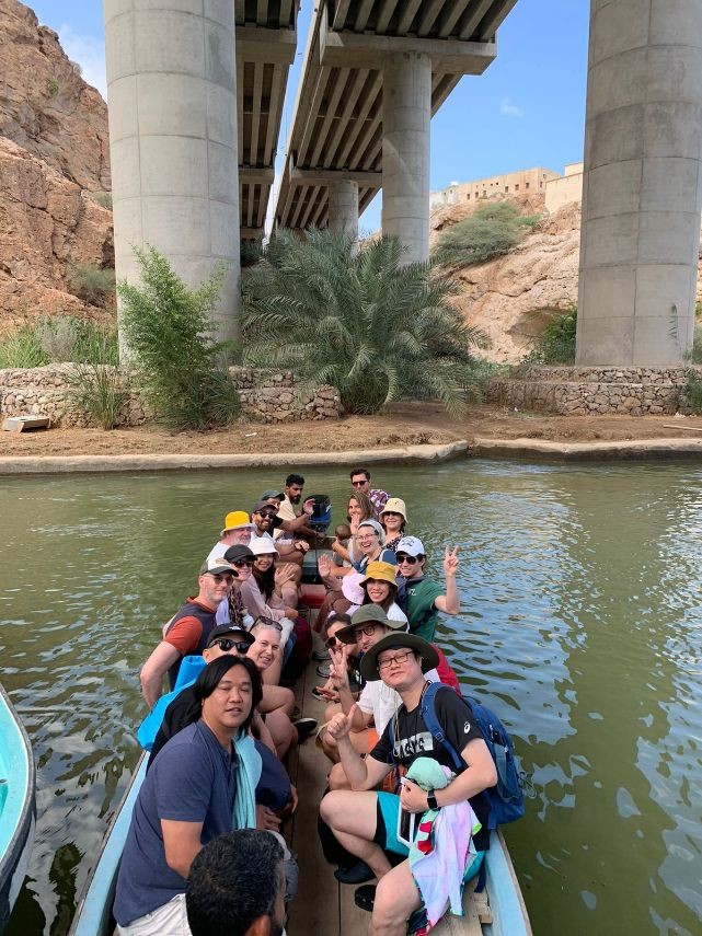 Koltay Facades company trip to Oman